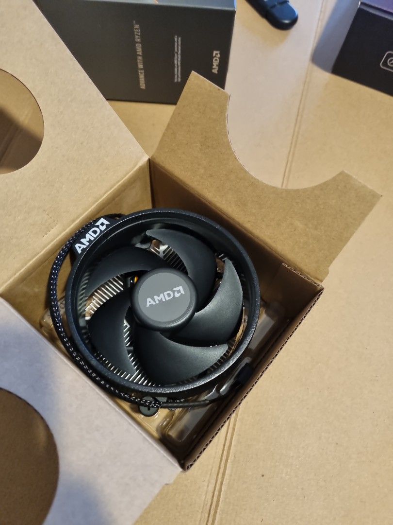 Amd CPU Cooler, fits am5, Computers & Tech, Desktops on Carousell