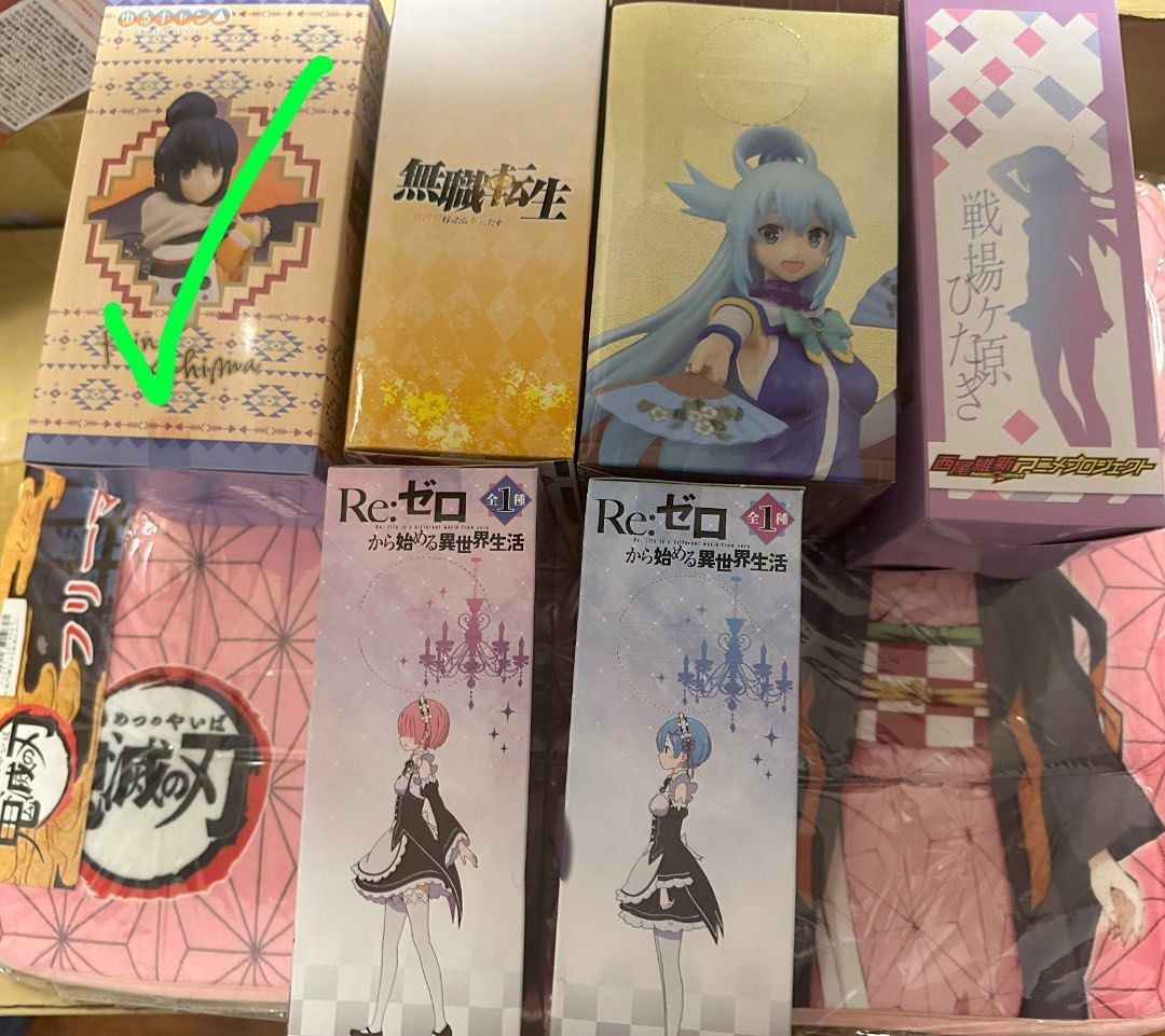 Anime Figurines - Assorted (Multiple Photo - check all for full lists ...