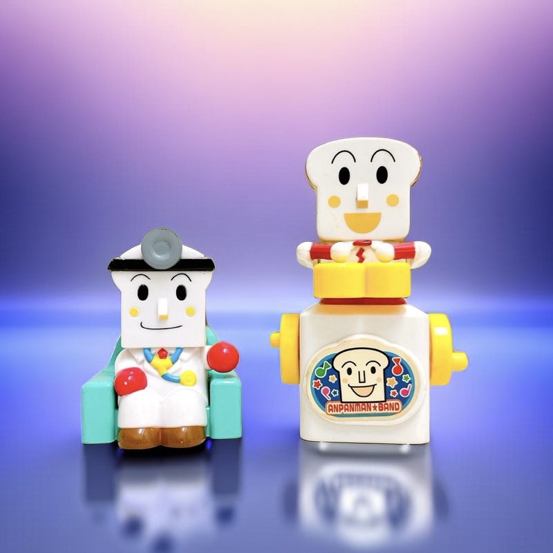Anpanman Figure & Retro moving toy Shokupanman, Hobbies & Toys, Toys ...