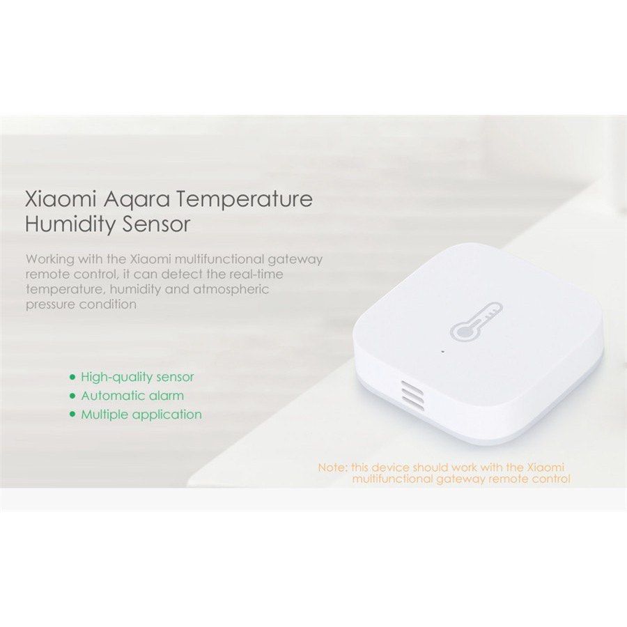Aqara Temperature Sensor Smart Air Pressure Humidity Environment Sensor Smart Control Zigbee ...
