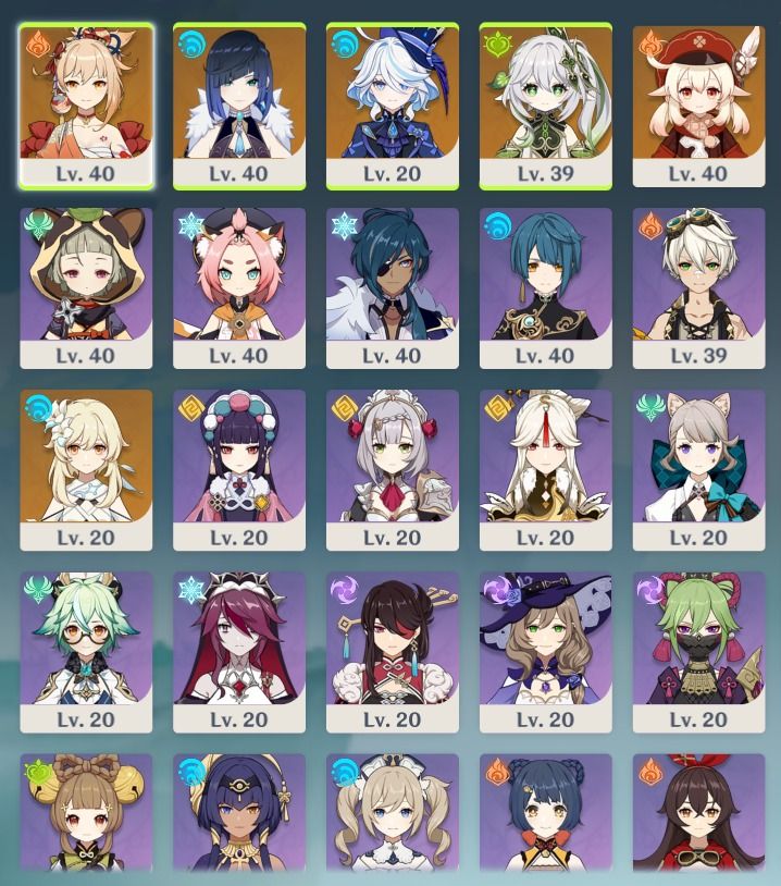 AR 28 Furina Yoimiya Yelan Nahida Klee, Video Gaming, Video Games ...