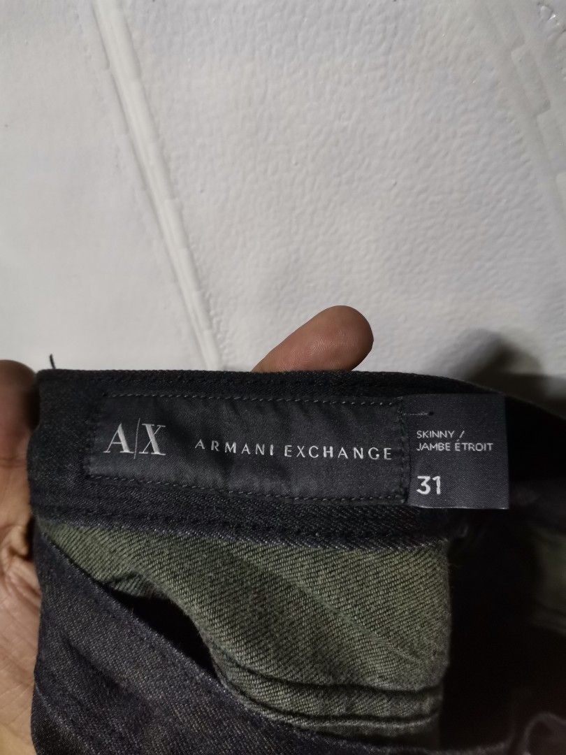 Armani. Exchange (Authentic) Skinny / Jambe Etroit ., Men's Fashion, Bottoms, Jeans on Carousell