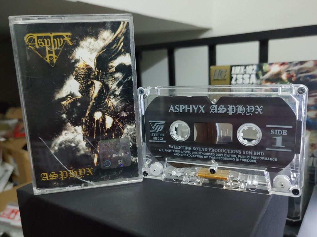 ASPHYX Asphyx cassette tape, Hobbies & Toys, Music & Media, CDs & DVDs on Carousell
