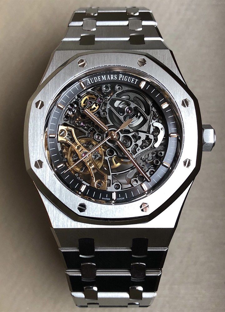 Audemars Piguet Royal Oak skeleton 15407st, Luxury, Watches on Carousell