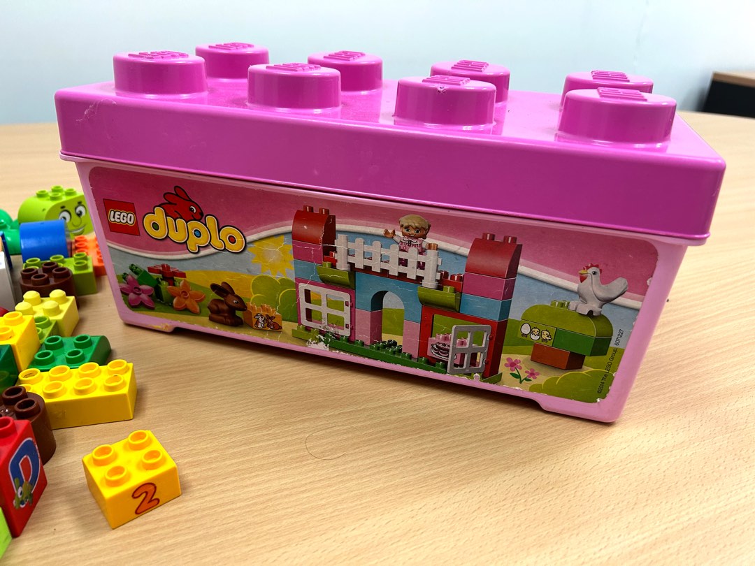 Authentic Duplo Lego with FREE 100pcs replicas, Hobbies & Toys, Toys ...