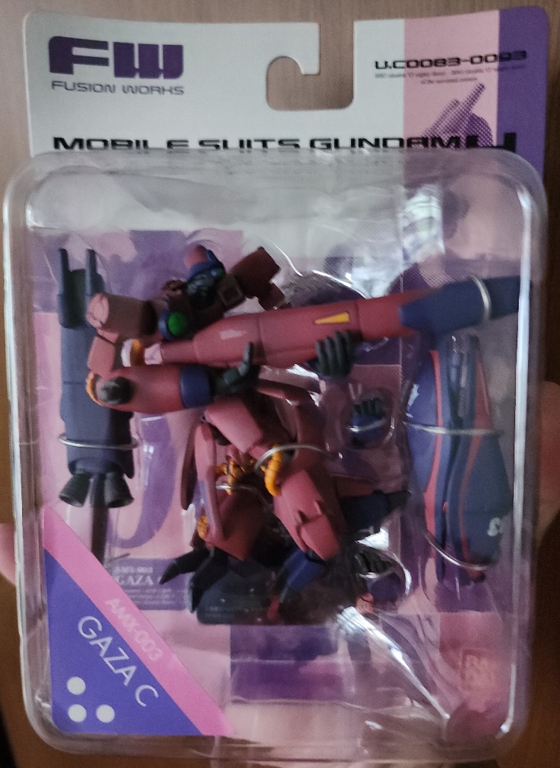 Bandai Gundam AMX-003 Gaza C, Hobbies & Toys, Toys & Games on Carousell