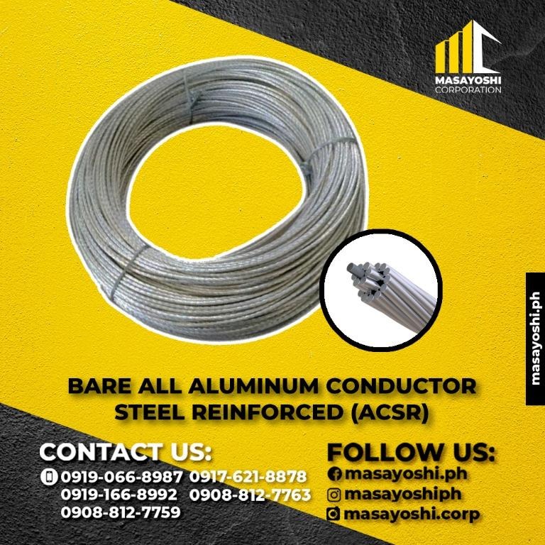 Bare All Aluminum Conductor Steel Reinforced (ACSR) | Electrical Wire ...