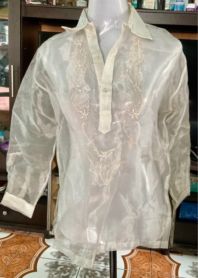 Barong, Men's Fashion, Tops & Sets, Formal Shirts on Carousell