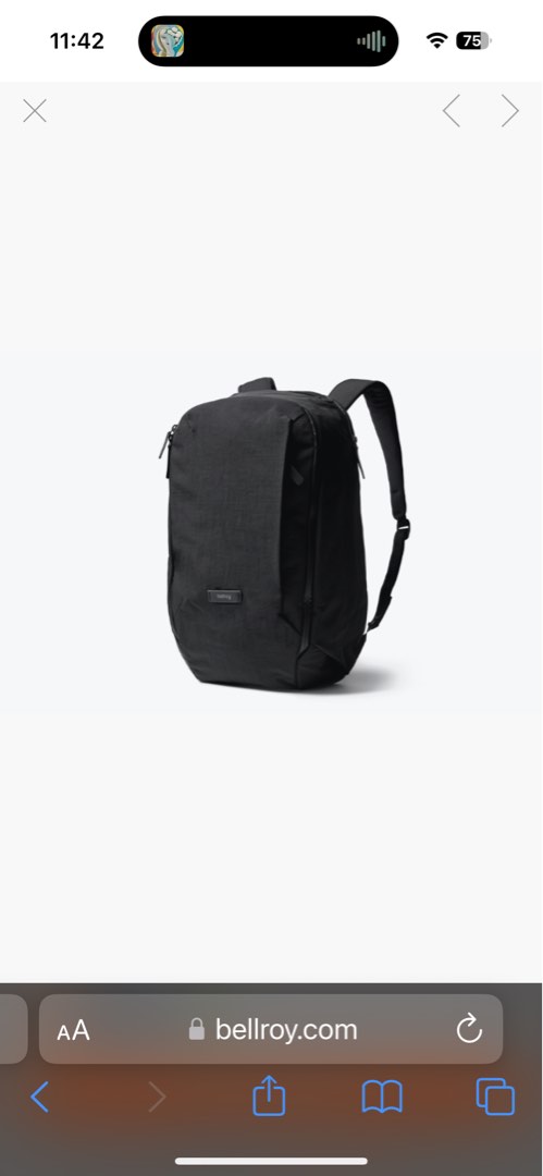 Bellroy transit work pack 20L, Men's Fashion, Bags, Backpacks on Carousell