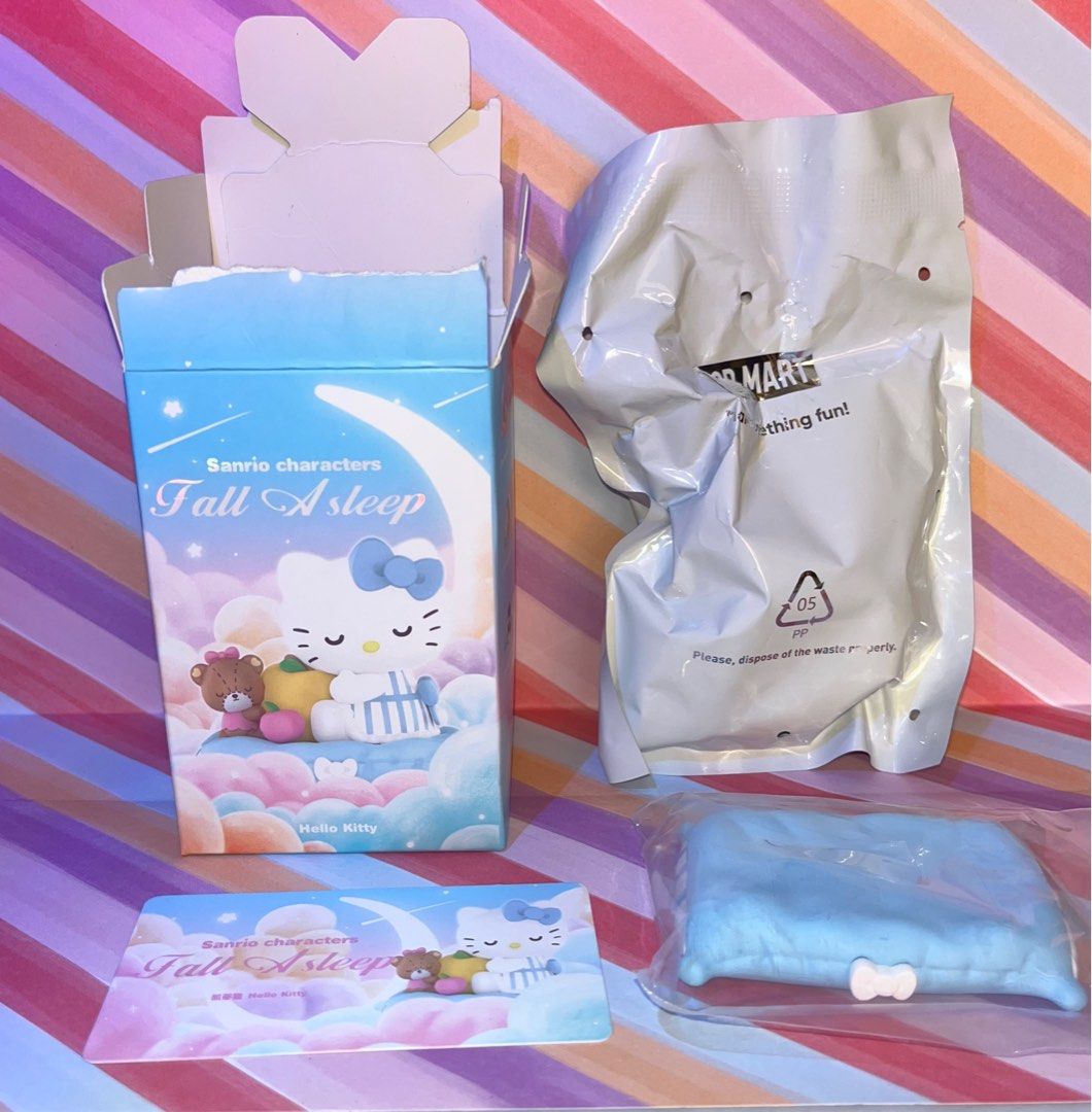 BNIF sanrio fall asleep series - hello kitty, Hobbies & Toys, Toys ...