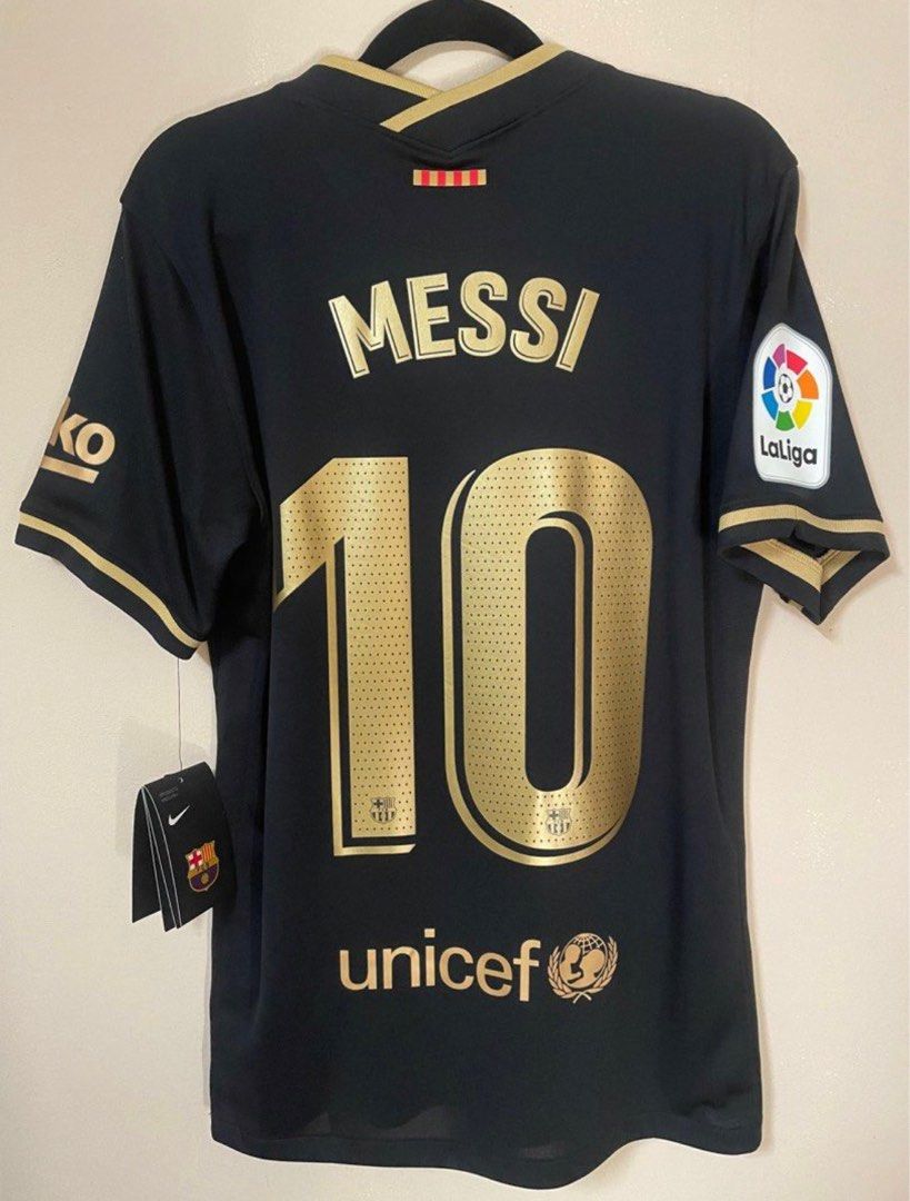 BNWT # 10 Lionel Messi BARCELONA away 2020/21 soccer/football jersey ...