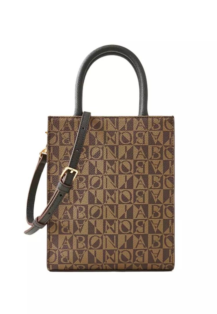 Bonia Galilea Monogram Small Tote, Women's Fashion, Bags & Wallets ...