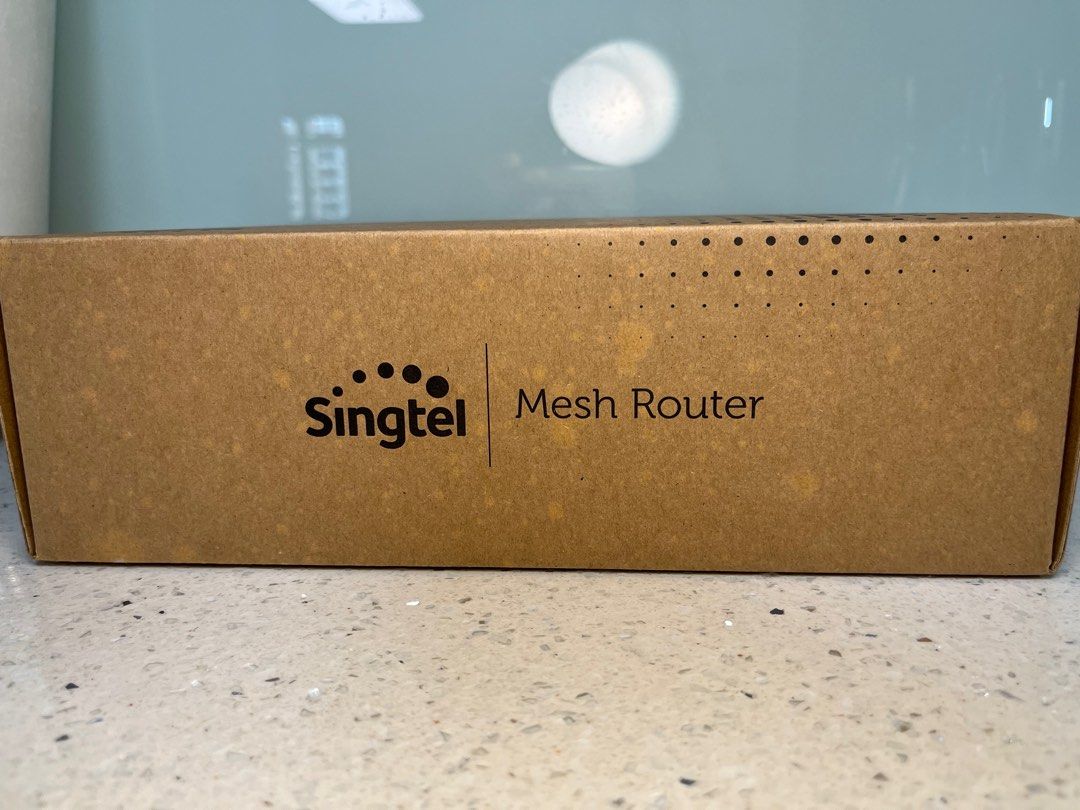 Brand new Singtel mesh router, Computers & Tech, Parts & Accessories ...