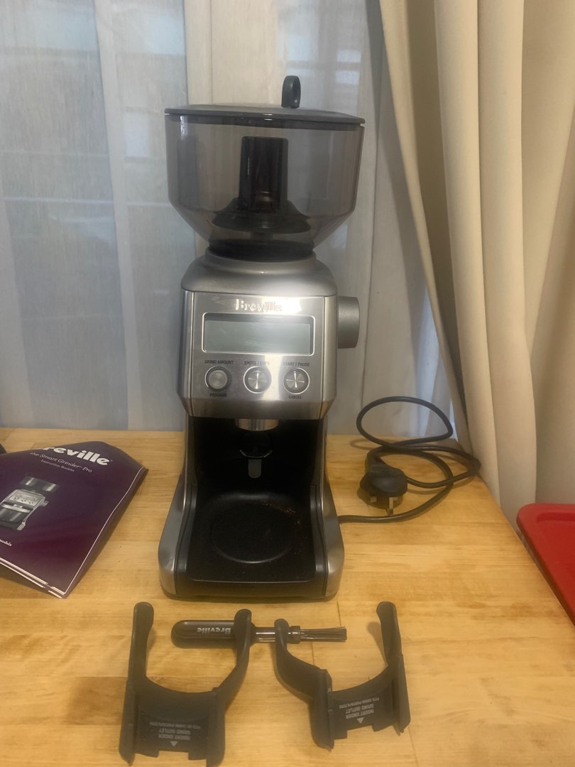 Breville Smart Grinder Pro Coffee Bean Grinder, TV & Home Appliances ...
