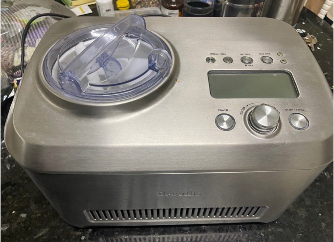 Breville The Smart Scoop Ice Cream Gelato Sorbet Maker BCI600, TV ...
