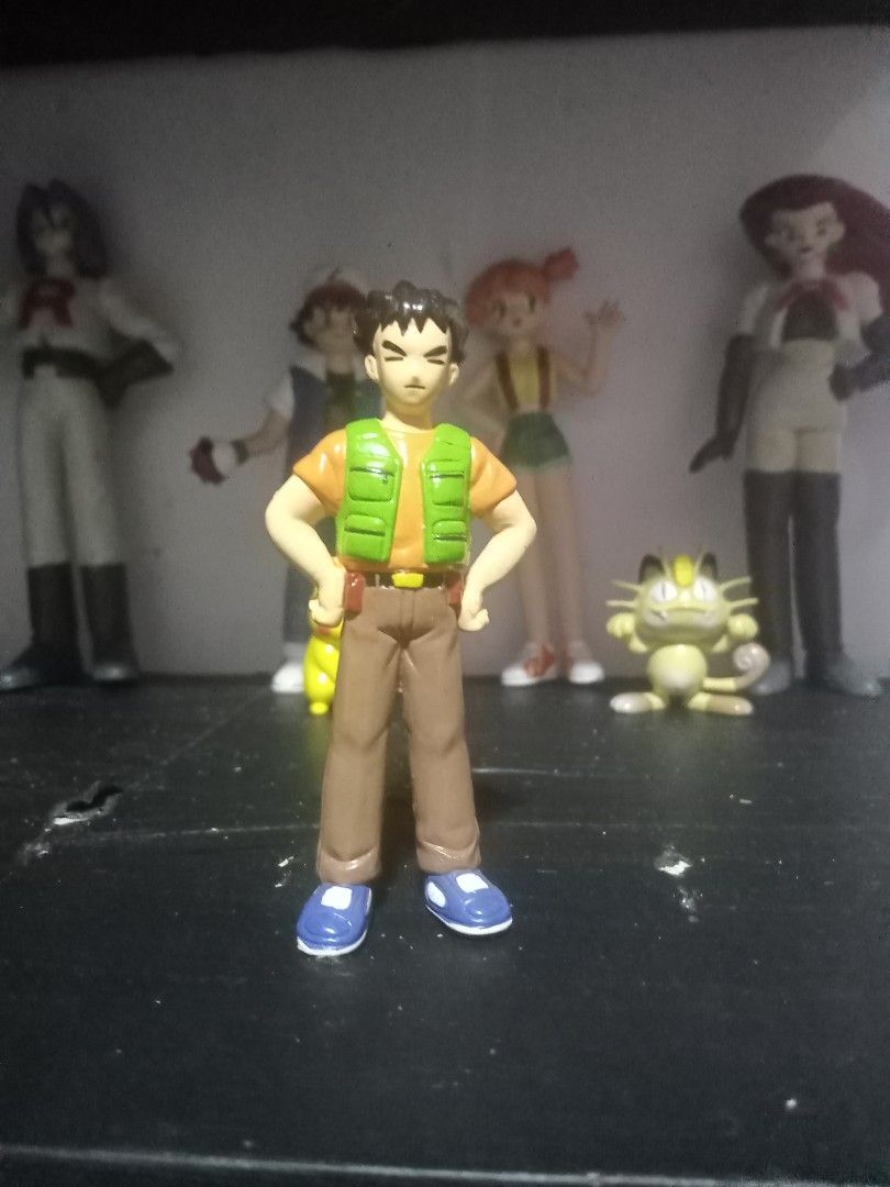 Brock rare pokemon trainer, Hobbies & Toys, Toys & Games on Carousell