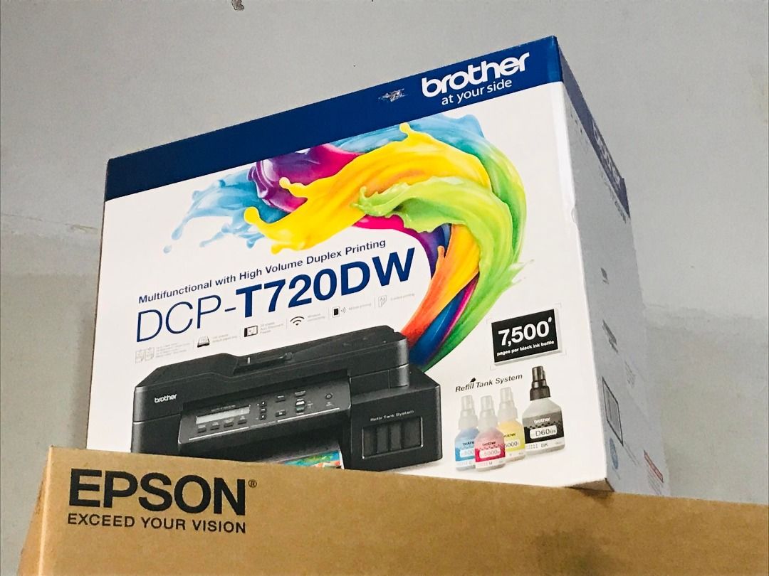 Brother DCP-T720DW Ink Tank Printer, Computers & Tech, Printers ...