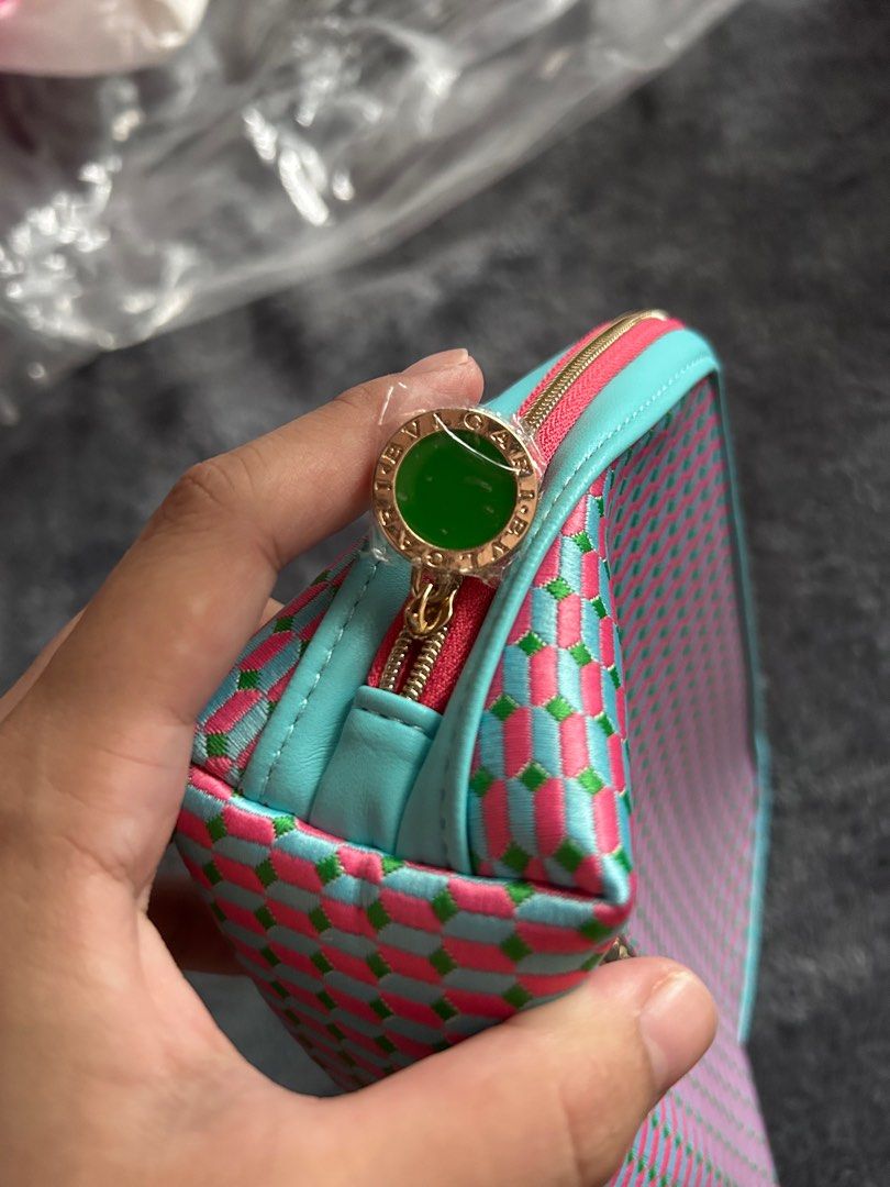 Bulgari pouch, Women's Fashion, Bags & Wallets, Purses & Pouches on ...