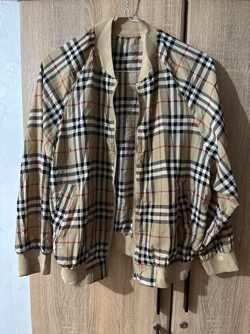 Burberryyy dupe jacket, Women's Fashion, Coats, Jackets and Outerwear ...