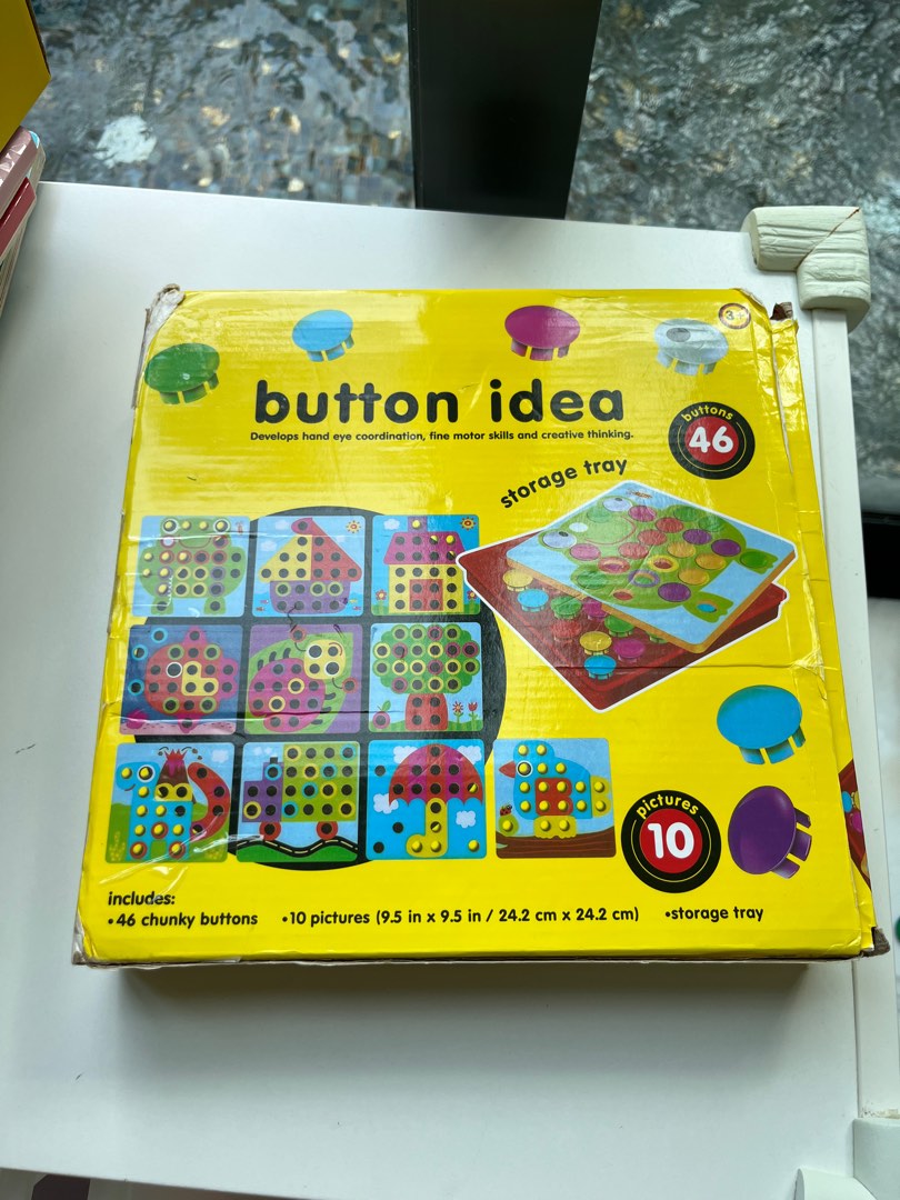 Button toy, Babies & Kids, Infant Playtime on Carousell