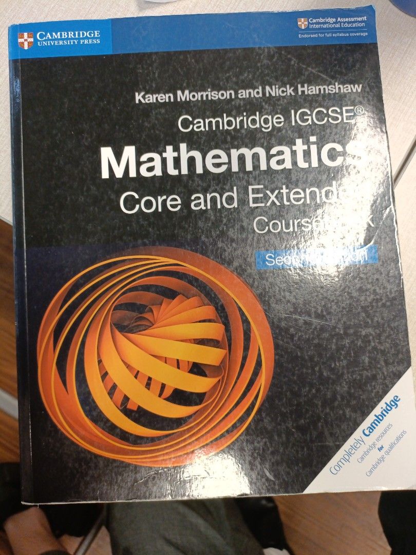 Cambridge Igcse Mathematics Coursebook Hobbies And Toys Books And Magazines Textbooks On Carousell