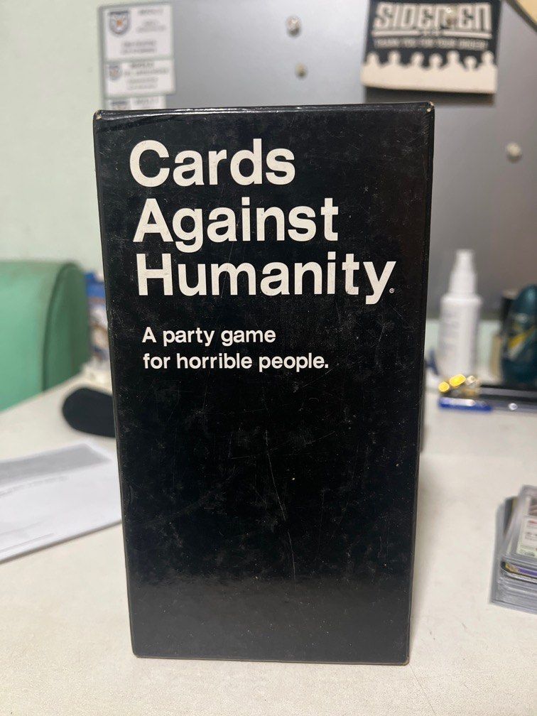 CARDS AGAINST HUMANITY CARD GAME, Hobbies & Toys, Toys & Games on Carousell