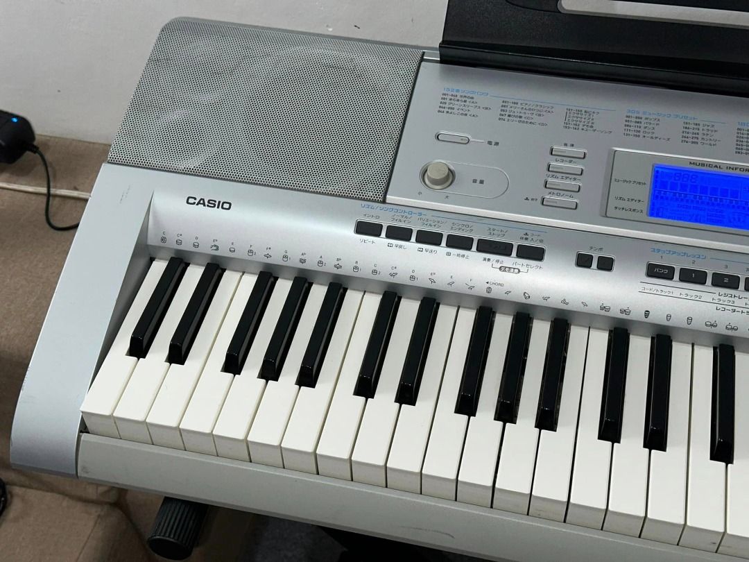 Casio CTK 4000 High-Grade Keyboard Piano Touch Response 61 Keys with ...