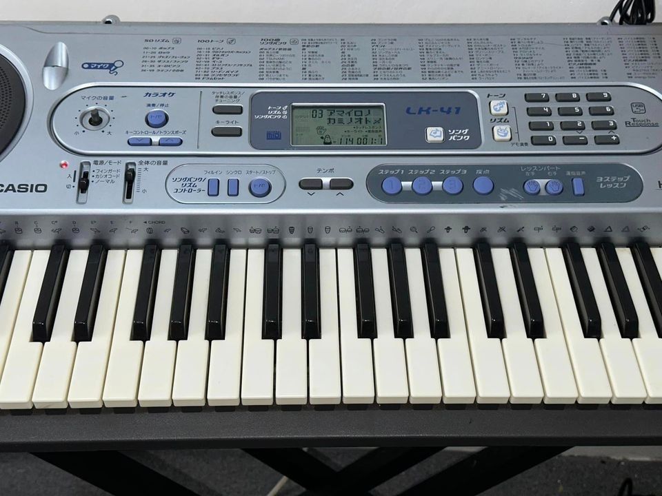 Casio LK41 61 Keys Touch Response Piano Keyboard, Hobbies & Toys, Music ...