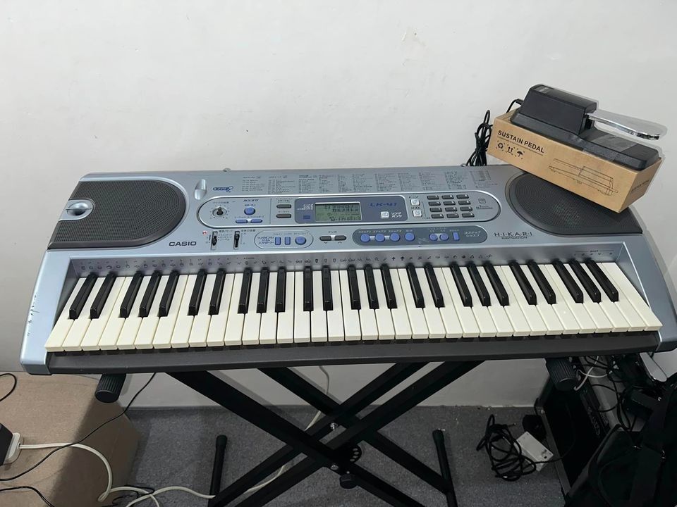 Casio LK41 61 Keys Touch Response Piano Keyboard, Hobbies & Toys, Music ...