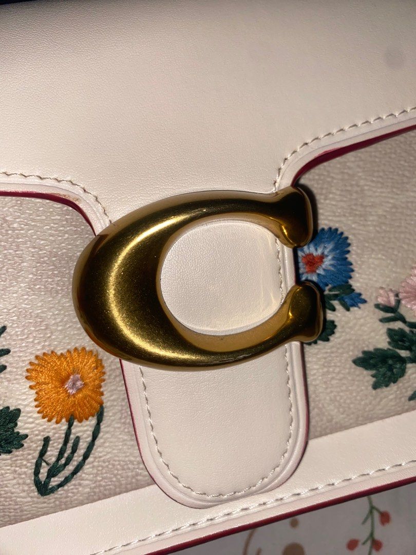 COACH TABBY FLOWER, Barang Mewah, Tas & Dompet di Carousell