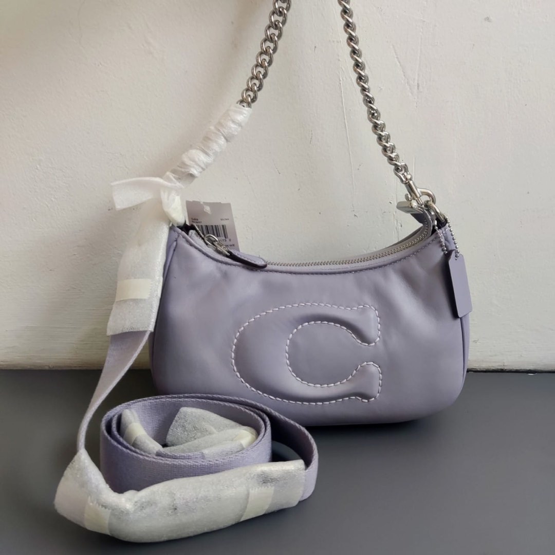 Coach Teri Shoulder Bag Light Mist Lilac Purple Size 25 x 15 x 9cm ...