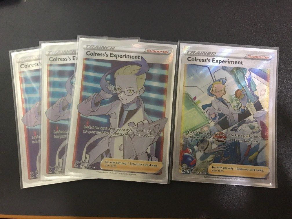 Colress Experiment Full Art (FA) / Galarian Gallery (GG59/GG70) Playset ...