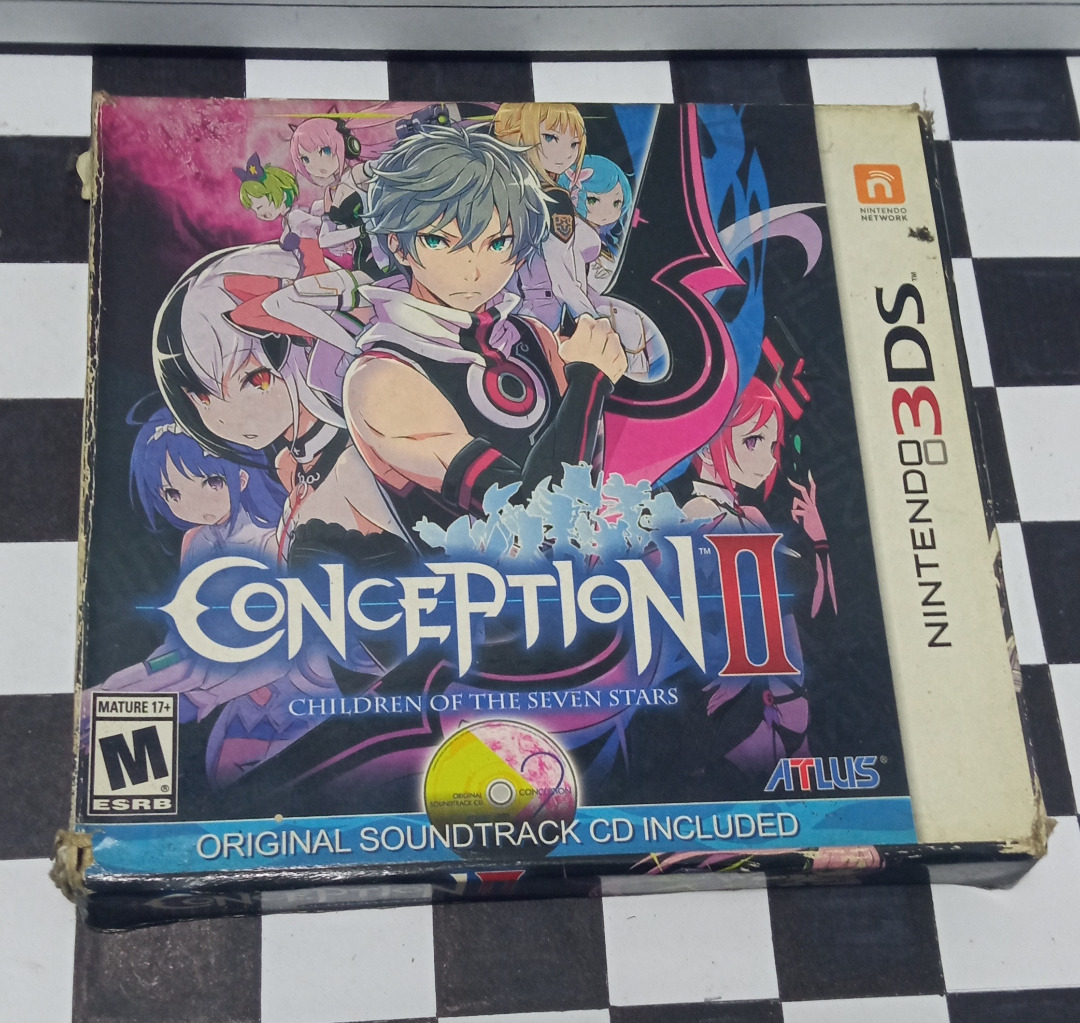 Conception II Children of the Seven Stars 3DS, Video Gaming, Video ...