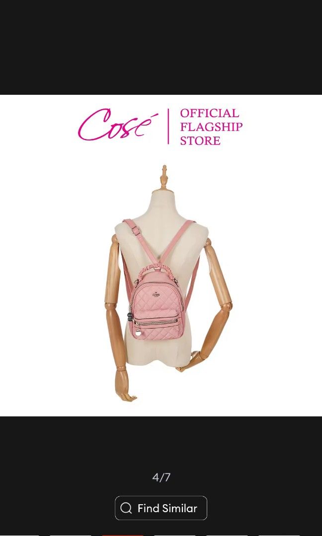 COSE MINI BACKPACK, Women's Fashion, Bags & Wallets, Backpacks on Carousell