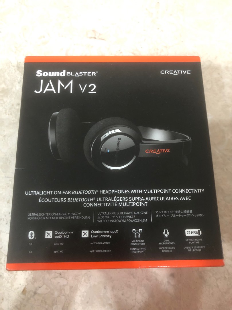 Creative soundblaster jam V2, Audio, Headphones & Headsets on Carousell
