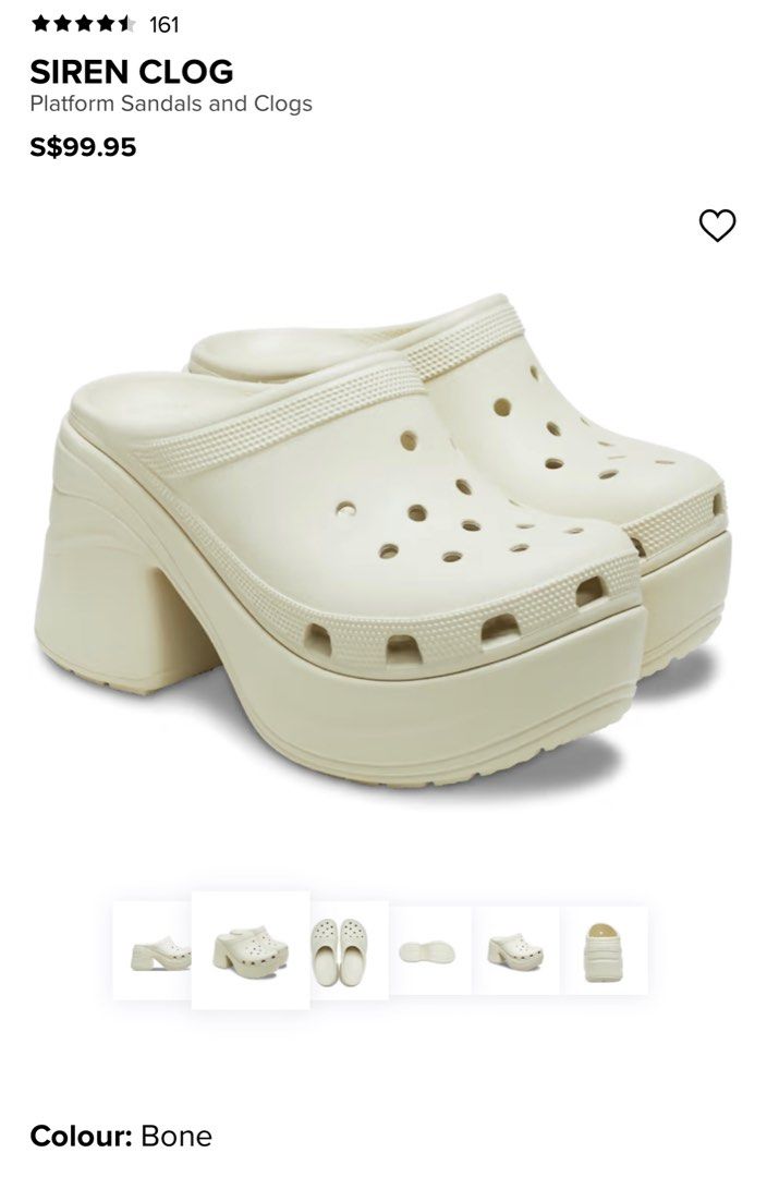 Crocs classic clog - BONE COLOUR, Men's Fashion, Footwear, Flipflops ...