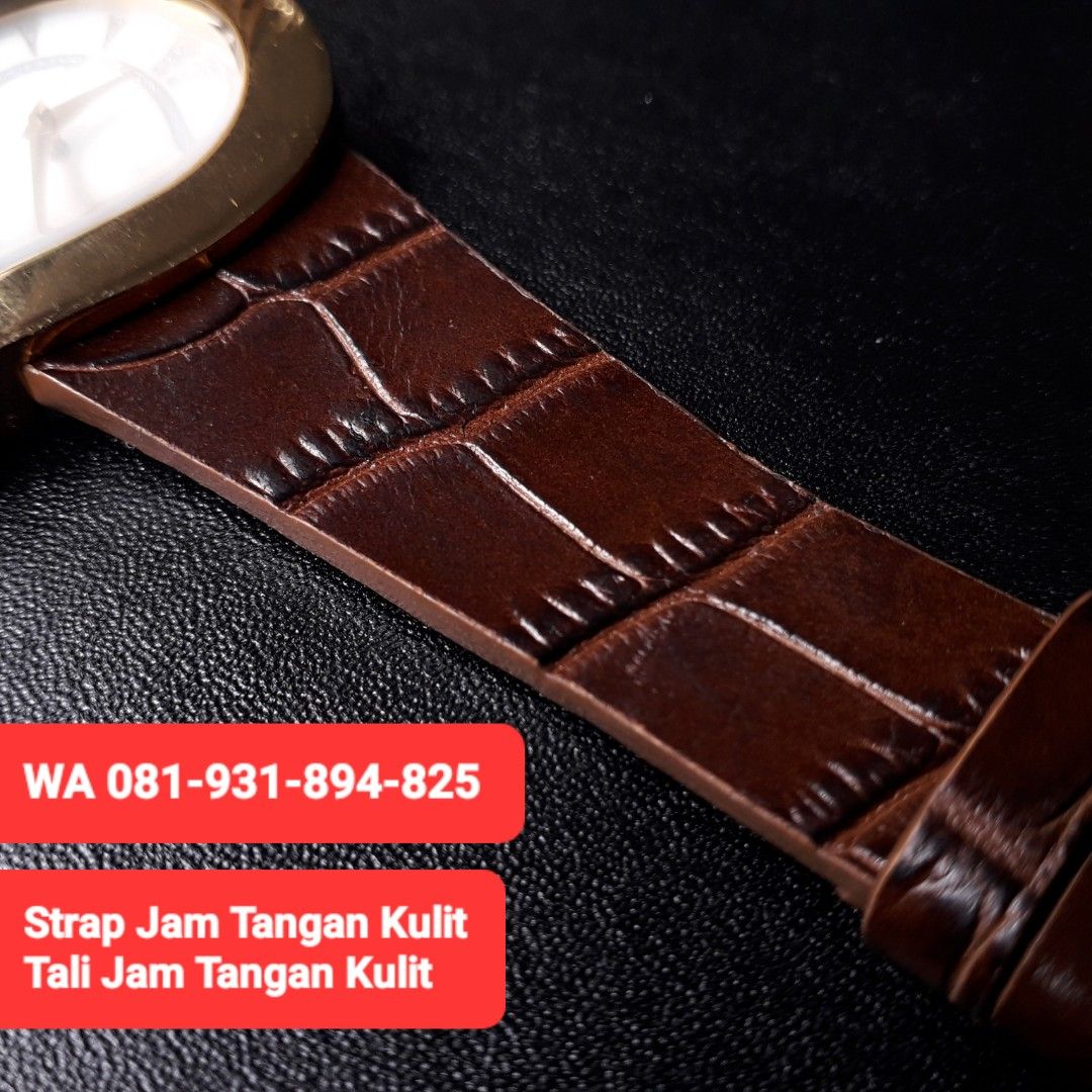Custom Strap Jam Tangan Kulit Di Malang, Fesyen Wanita, Jam Tangan di ...