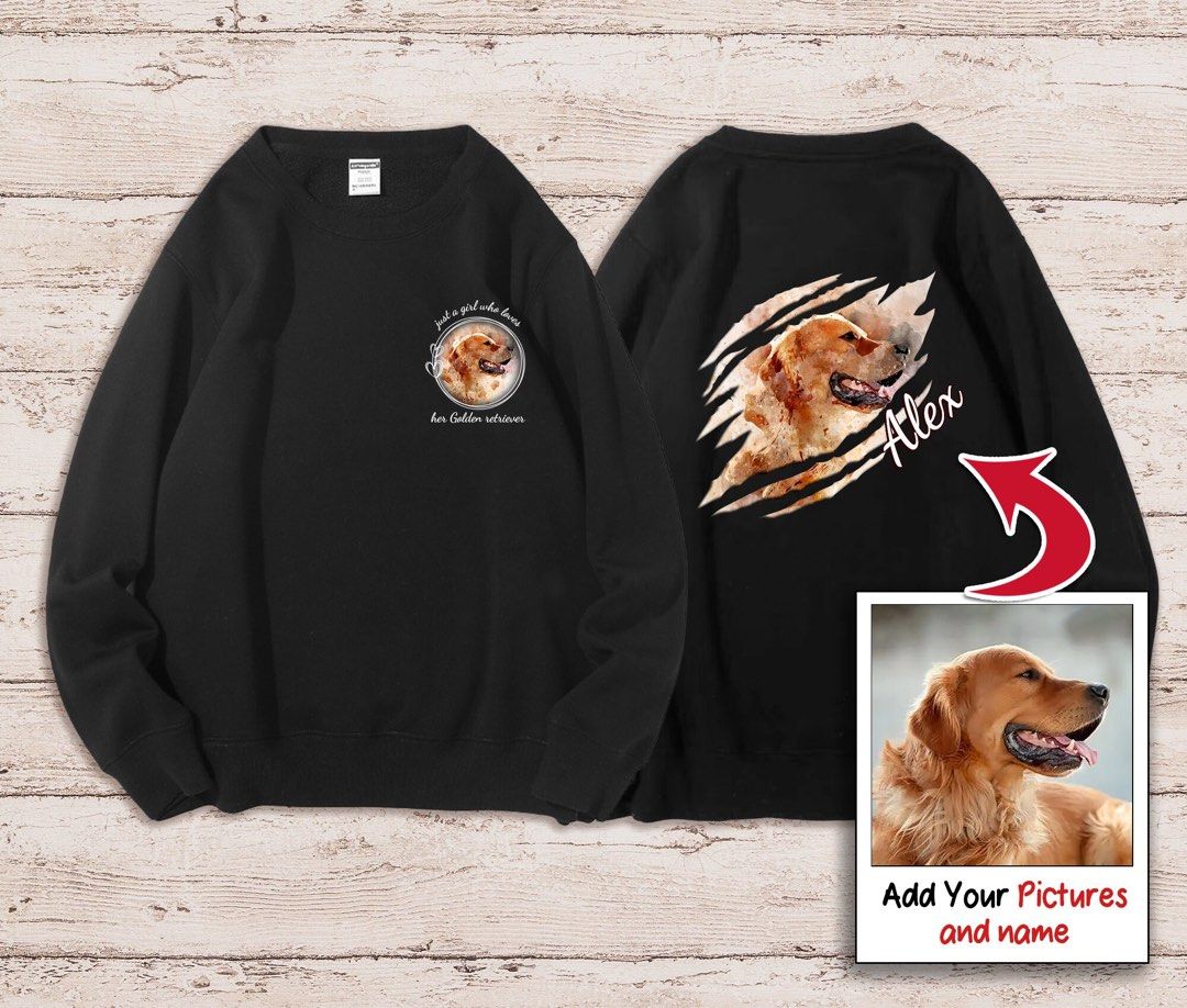 Customized sweater hoodie print your own design, Men's Fashion, Tops ...