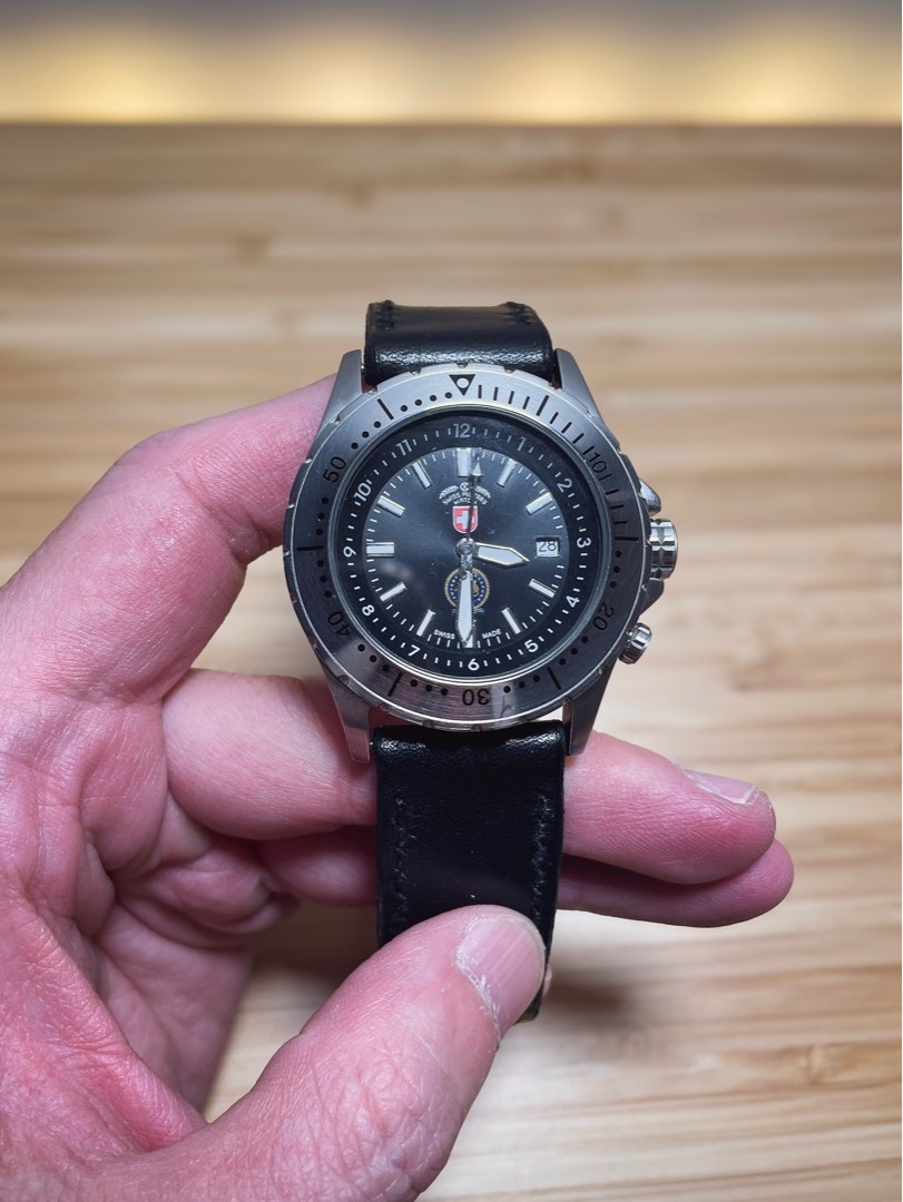 CX Swiss Military Watch SAF, Men's Fashion, Watches & Accessories ...