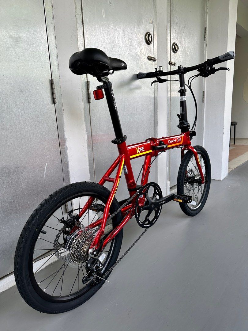 Dahon K One Red, 20 Inch 9 Speed Folding Bike (Pre-Order), Sports ...