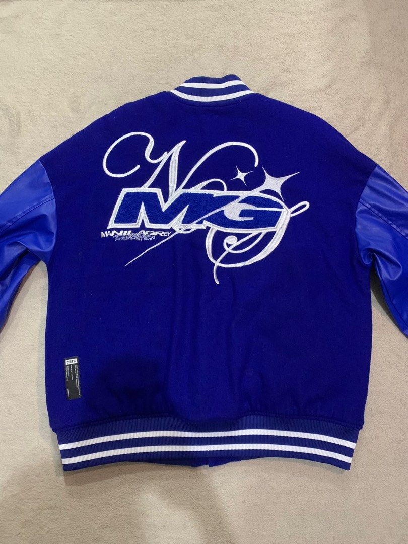 DBTK x MANILA GREY Letterman Jacket, Men's Fashion, Coats, Jackets and ...