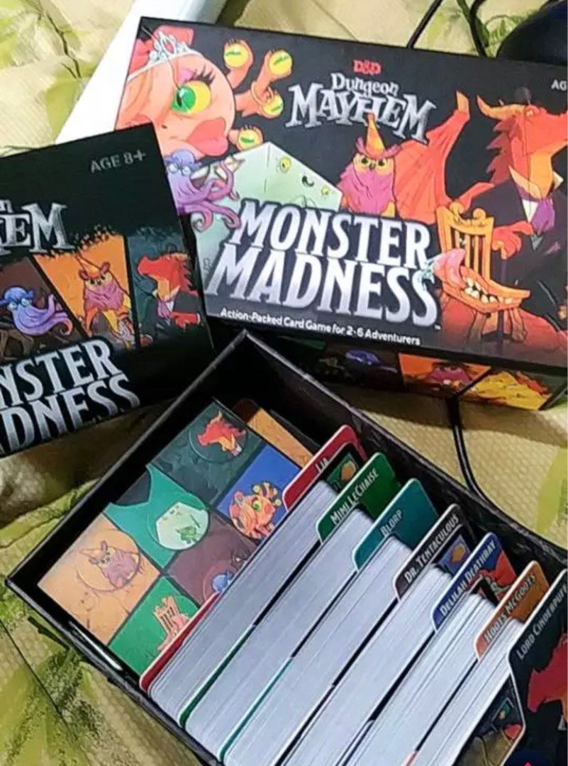 D&D Dungeon Mayhem: Monster Madness, Hobbies & Toys, Toys & Games on ...