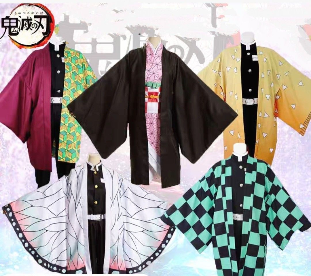 Demon's Slayer Costume for Cosplay or D&D Event, Men's Fashion, Coats ...