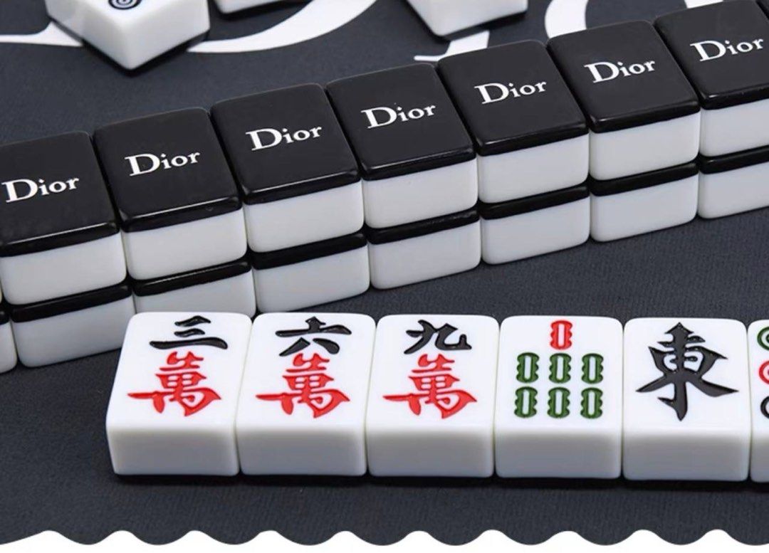 Dior Mahjong Set, Hobbies & Toys, Toys & Games on Carousell