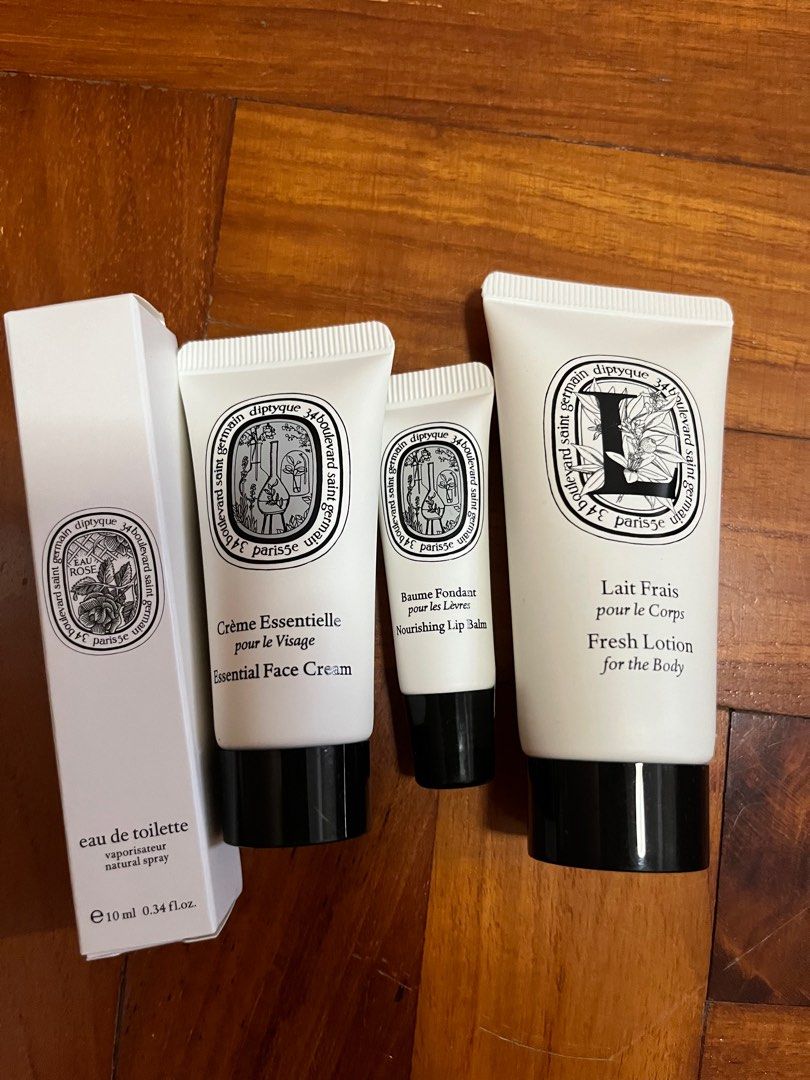 Diptyque Qatar amenity kit, Hobbies & Toys, Travel, Travel Essentials ...