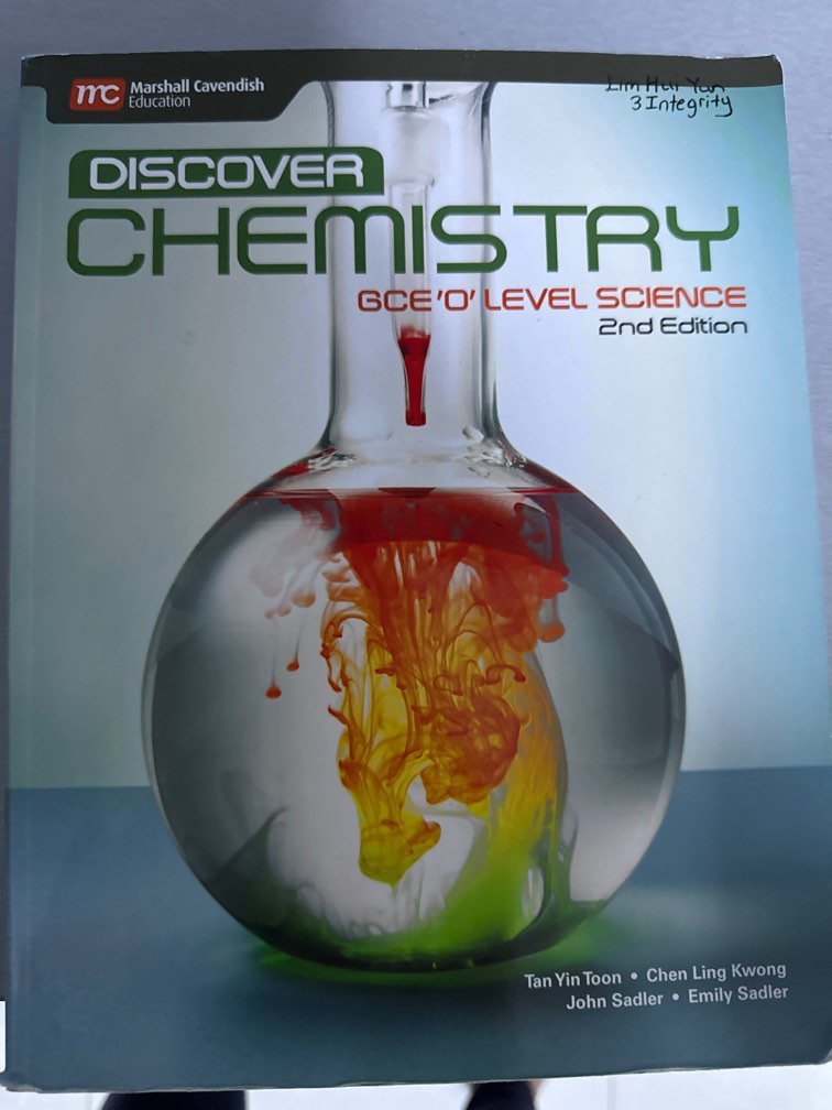 Discover Chemistry 2nd edition textbook, Hobbies & Toys, Books ...