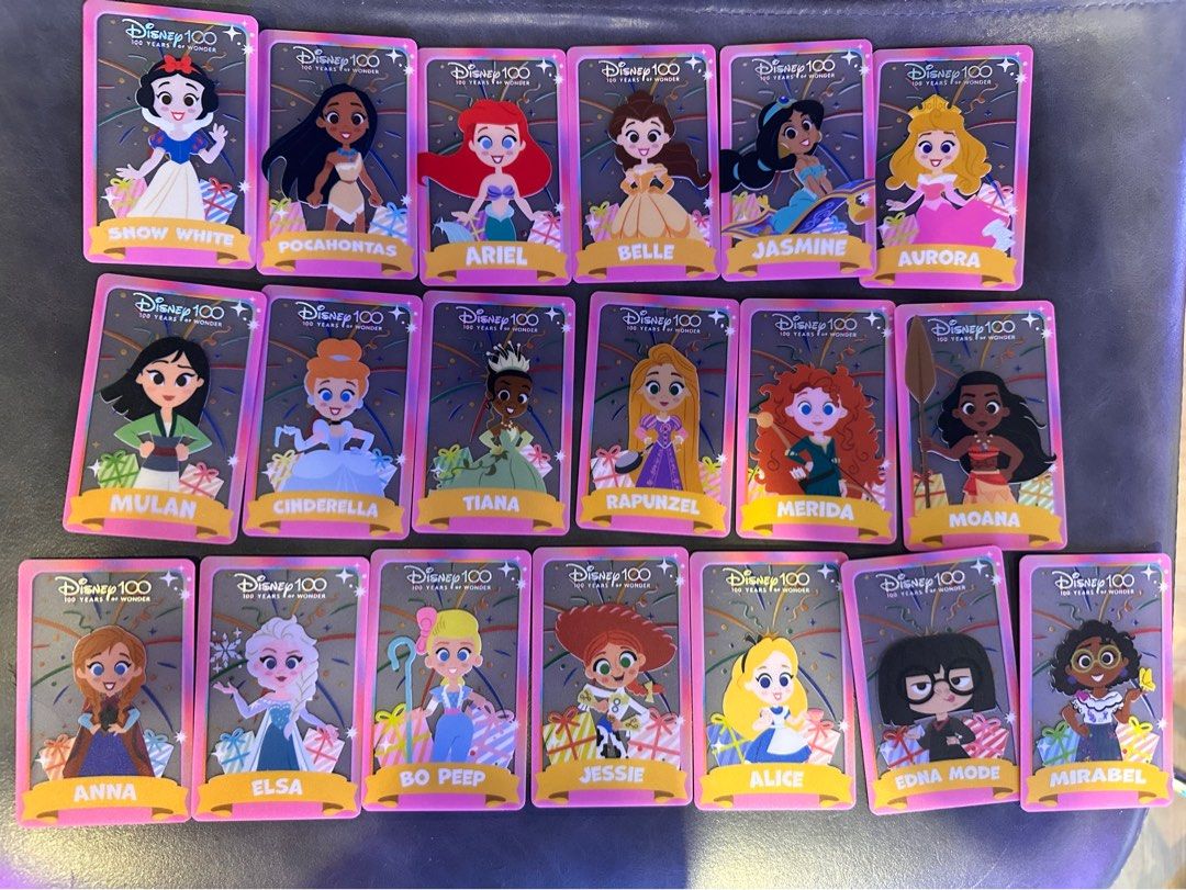 Disney 100 Card Set CPCM Collectable, Hobbies & Toys, Toys & Games on ...