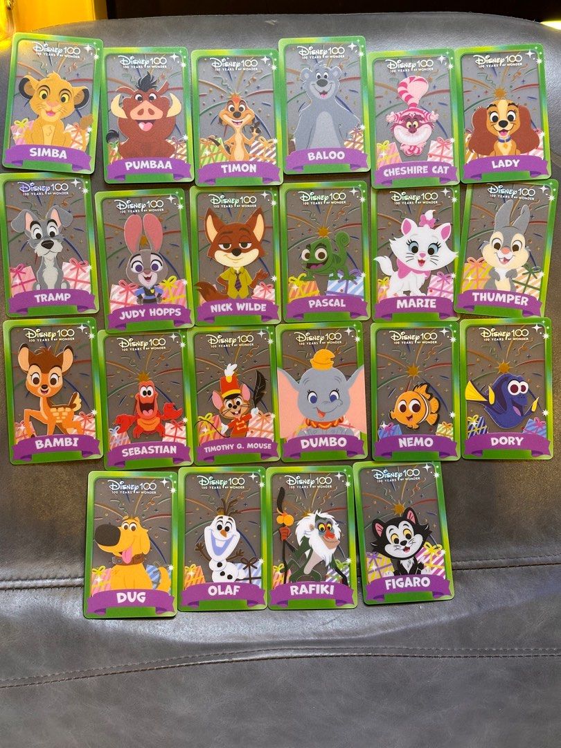 Disney 100 Card Set CPCM Collectable, Hobbies & Toys, Toys & Games on ...