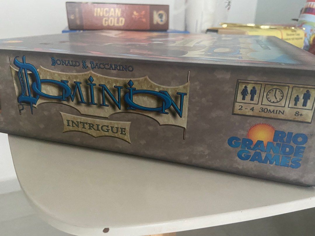 Dominion intrigue board game, Hobbies & Toys, Toys & Games on Carousell