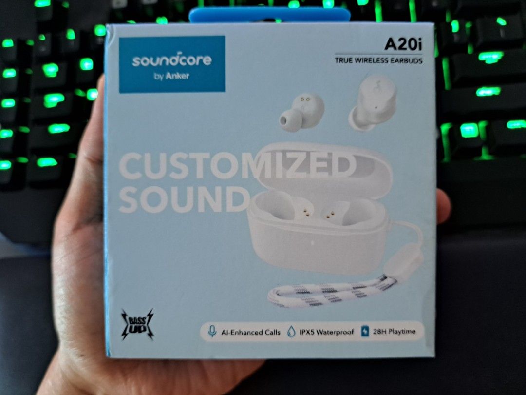 Anker Soundcore A20i True Wireless Earbuds, white, 28H Long Playtime ...